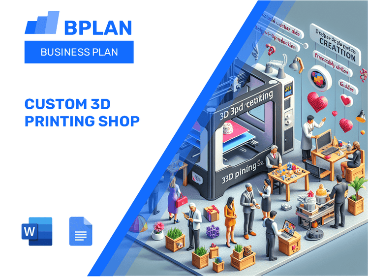 3D Printing Business Plan - BPlan AI