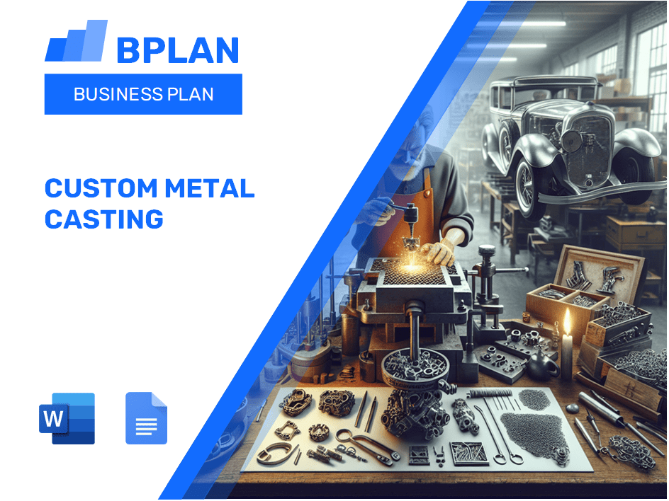 Metal Casting Business Plan