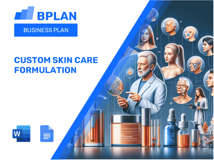 Skin Care Business Plan - BPlan AI