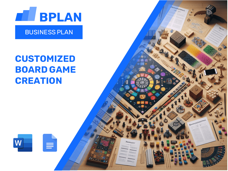 Board Game Business Plan