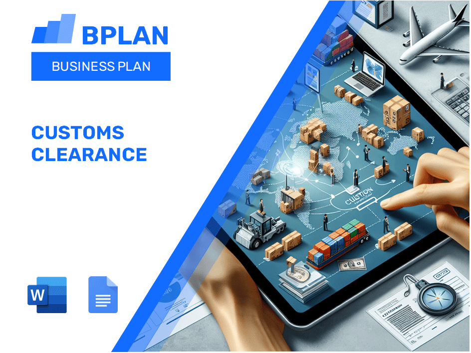Customs Clearance Business Plan Template