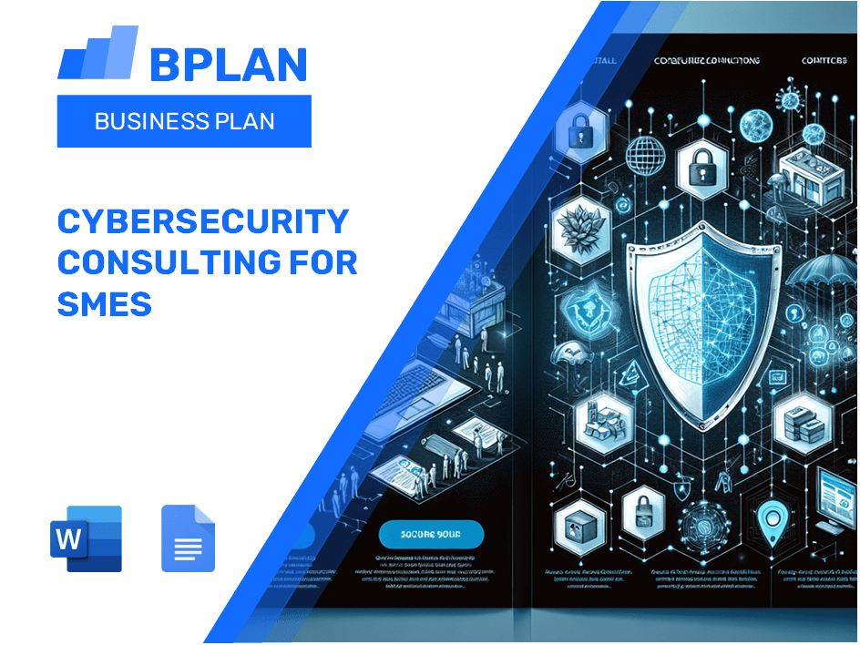 Cybersecurity Consulting Business Plan Template