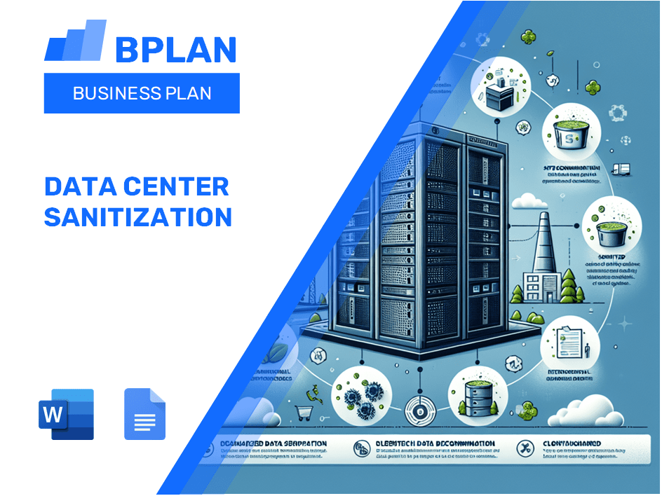 Data Center Sanitization Business Plan Template - BPlan AI