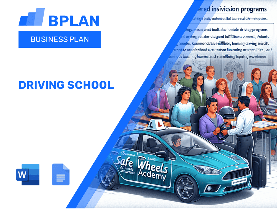 Driving School Business Plan Template - BPlan AI