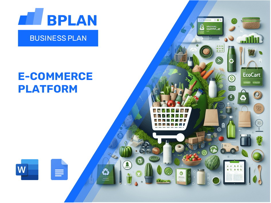 E Commerce Business Plan Template - BPlan AI