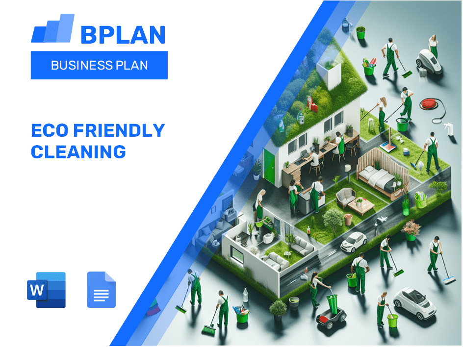 Eco-Friendly Cleaning Business Plan - BPlan AI