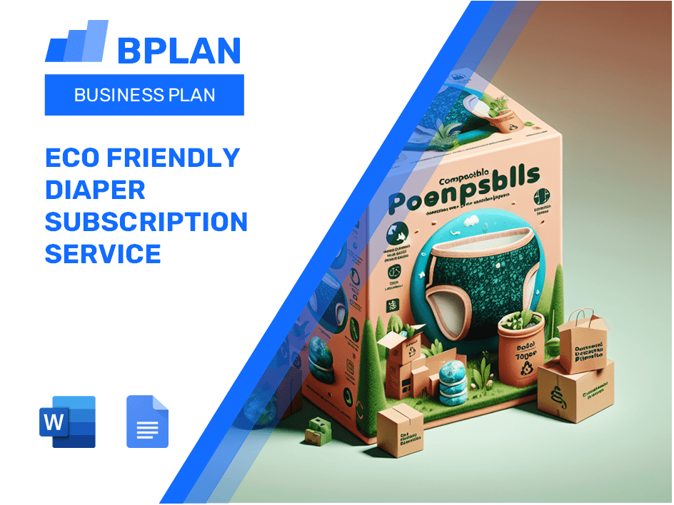 Eco Friendly Diaper Subscription Business Plan