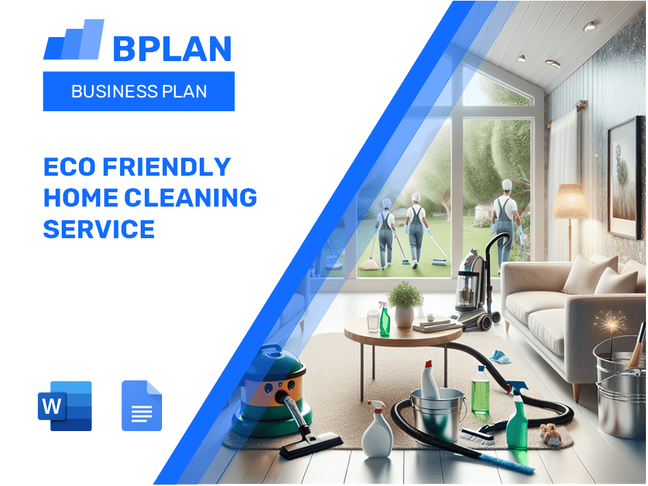 Eco-Friendly Home Cleaning Service Business Plan