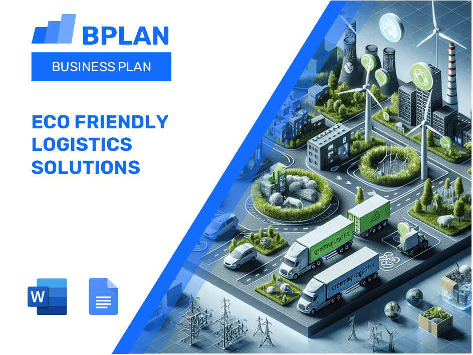 Eco-Friendly Logistics Solutions Business Plan Template - BPlan AI