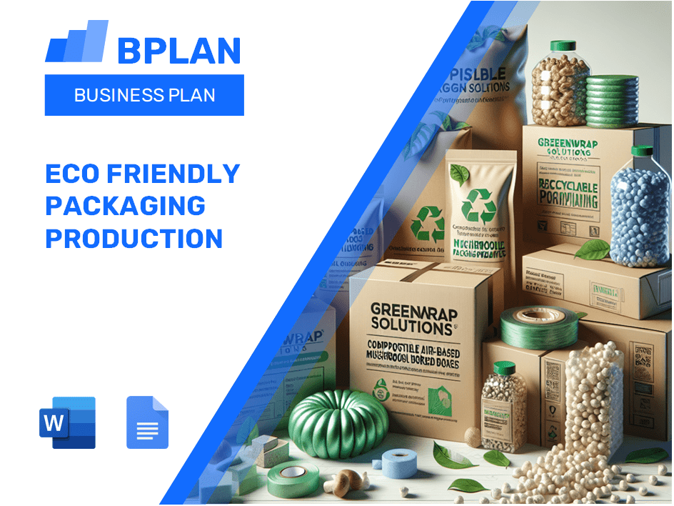 Eco-Friendly Packaging Business Plan Template