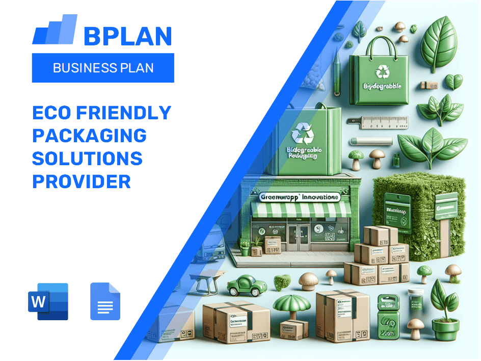 Eco-Friendly Packaging Business Plan Template - BPlan AI