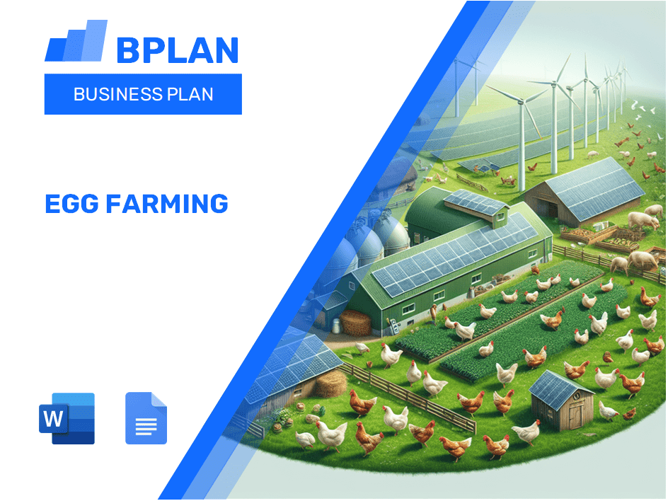 Egg Farming Business Plan Template
