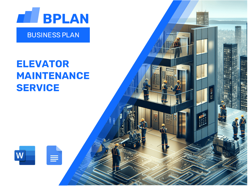 Elevator Maintenance Business Plan Template