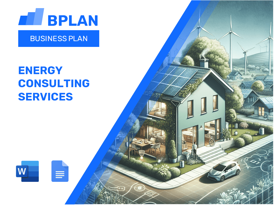 Energy Consulting Business Plan Template