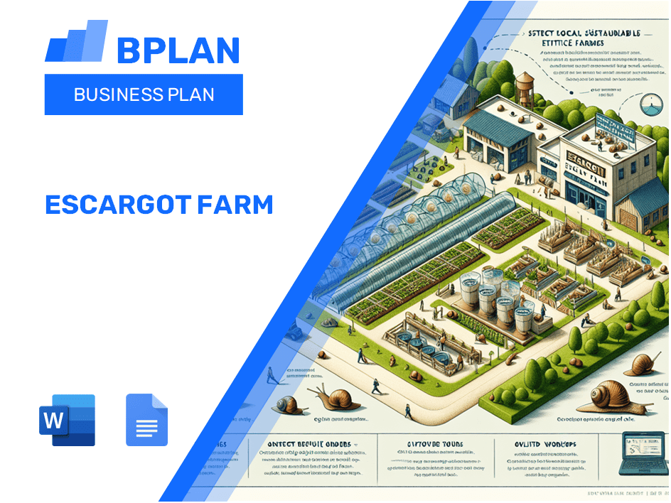 Escargot Farm Business Plan Template