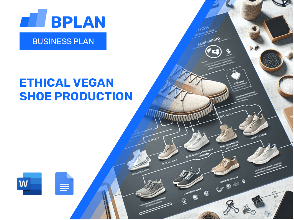 Vegan Shoe Business Plan Template