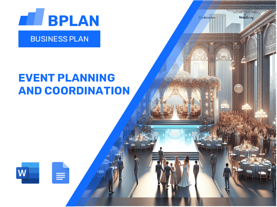 Event Planning Business Plan Template