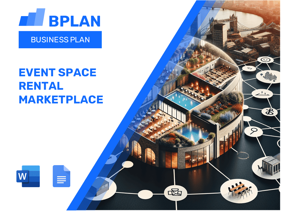 Event Space Rental Marketplace Business Plan - Business Plans Shop