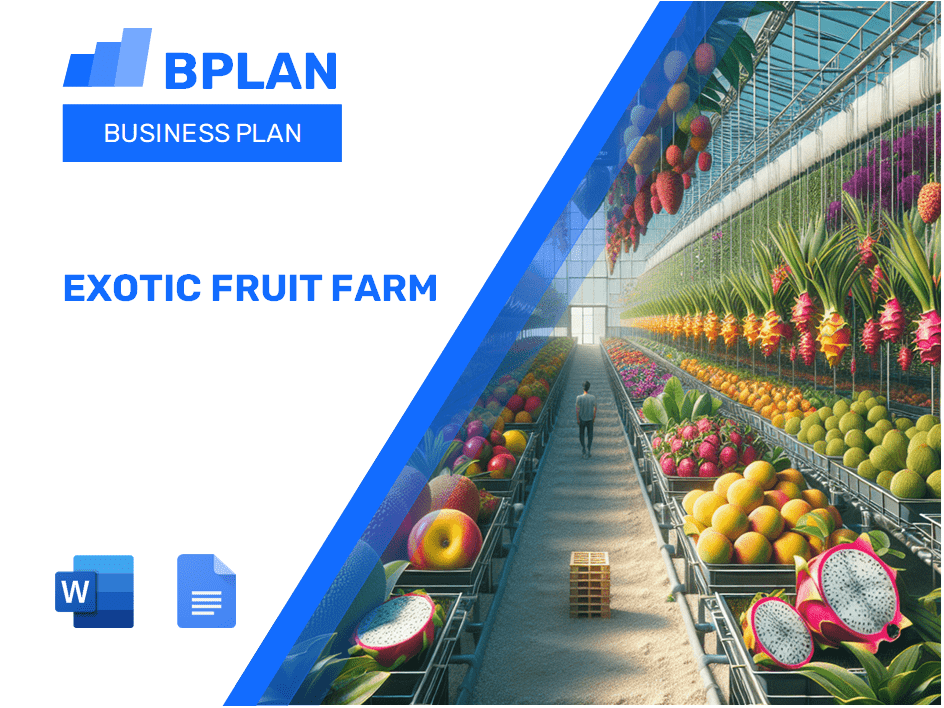 Exotic Fruit Farm Business Plan