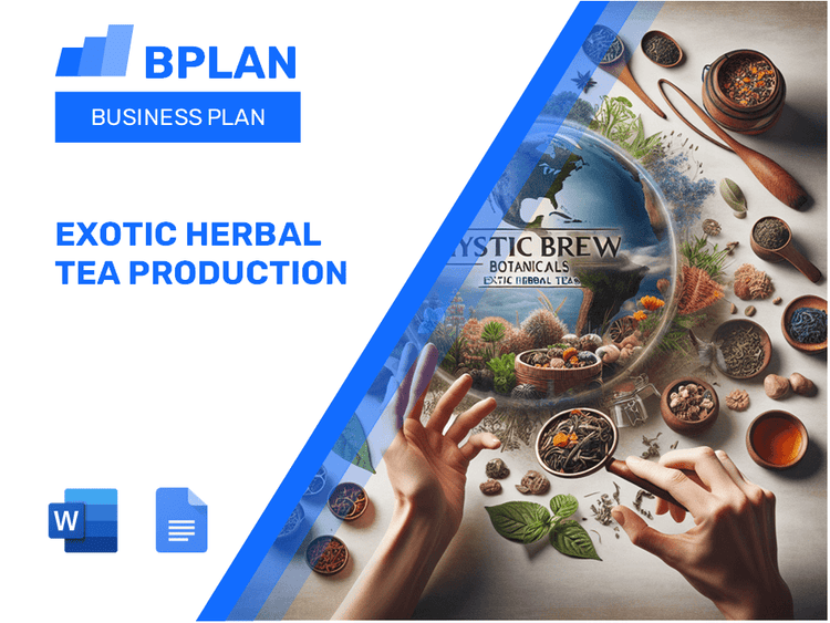 Herbal Tea Business Plan Template & Example (2024) - BPlan AI