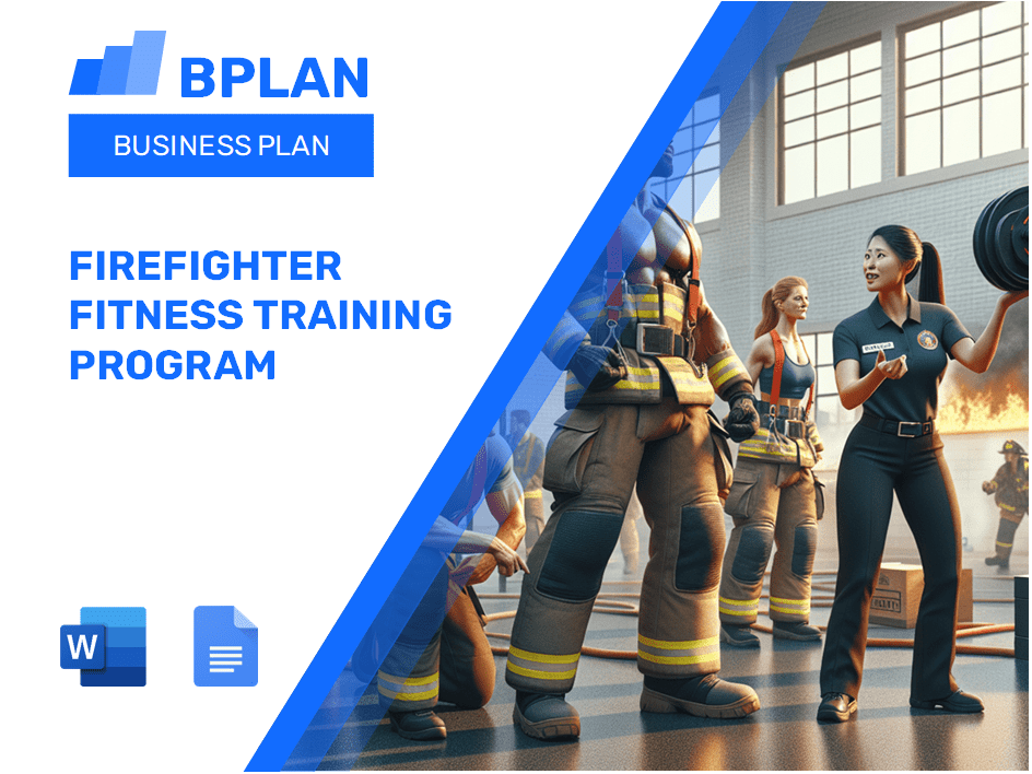 Firefighter Fitness Training Program Business Plan