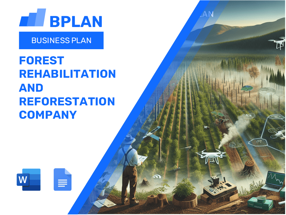Forest Rehabilitation Business Plan Template - BPlan AI