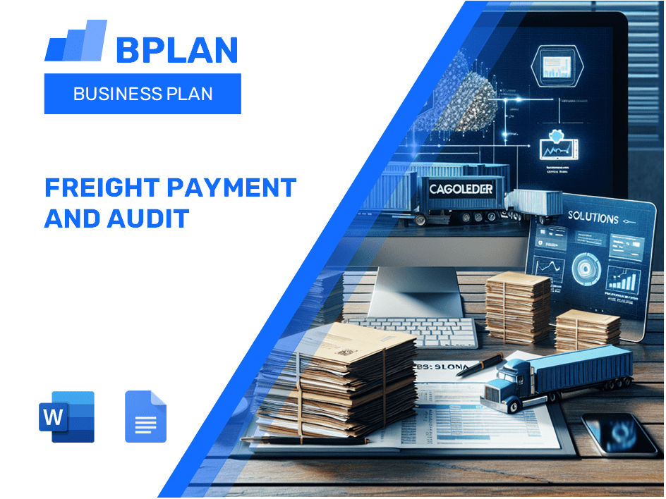 Freight Payment Audit Business Plan Template - BPlan AI