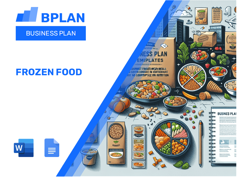 Frozen Food Business Plan Template