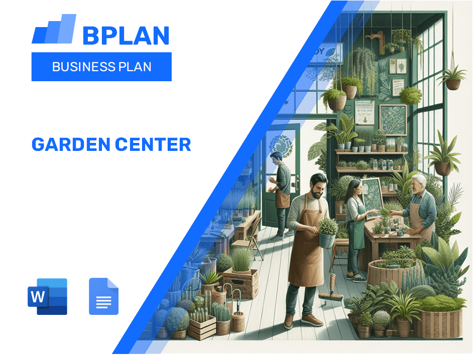 Garden Center Business Plan Template & Example