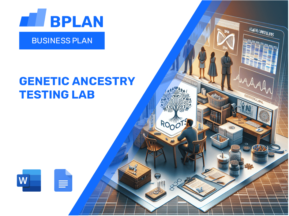 Genetic Ancestry Testing Lab Business Plan