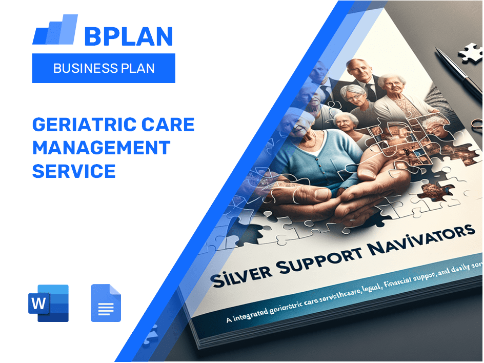Geriatric Care Management Business Plan Template - BPlan AI