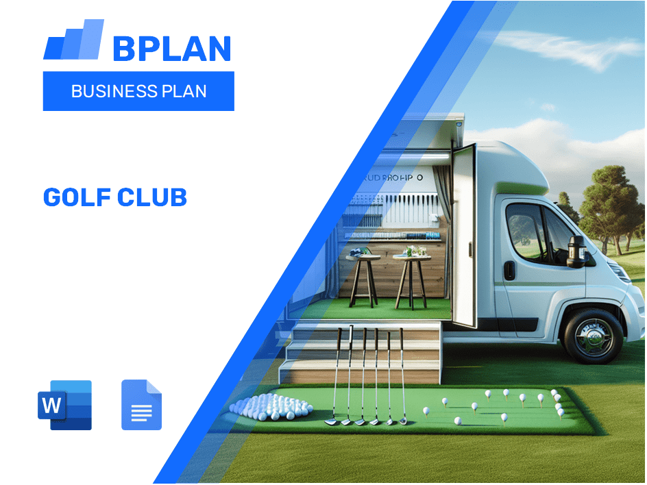 Golf Club Business Plan Template - BPlan AI