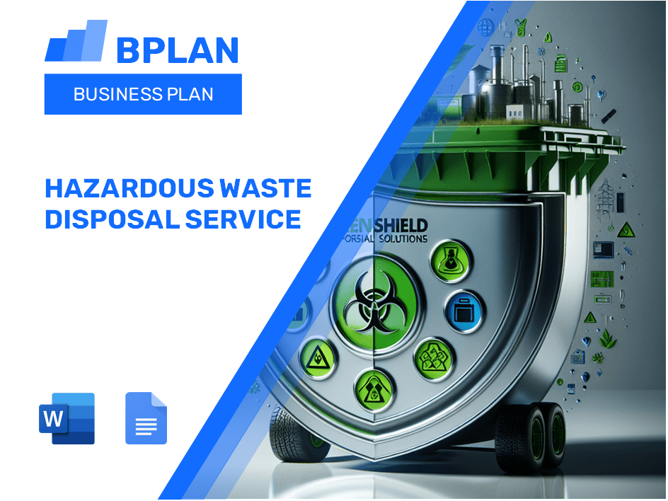 Hazardous Waste Disposal Business Plan Template - BPlan AI