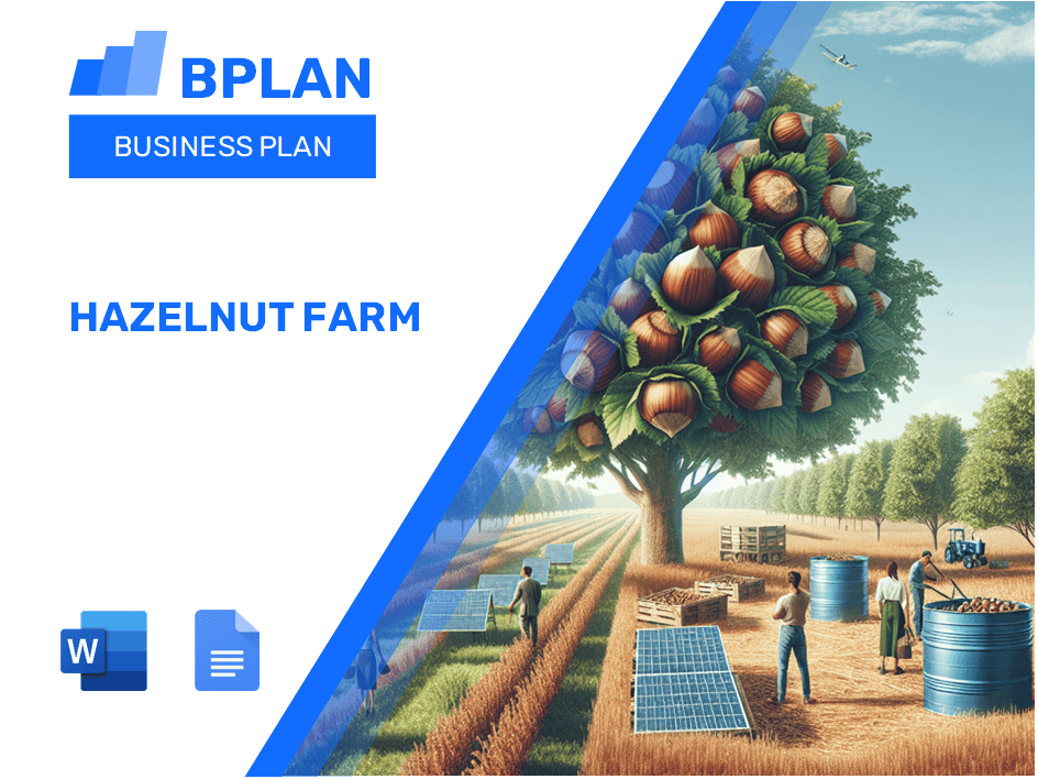 Hazelnut Farm Business Plan Template