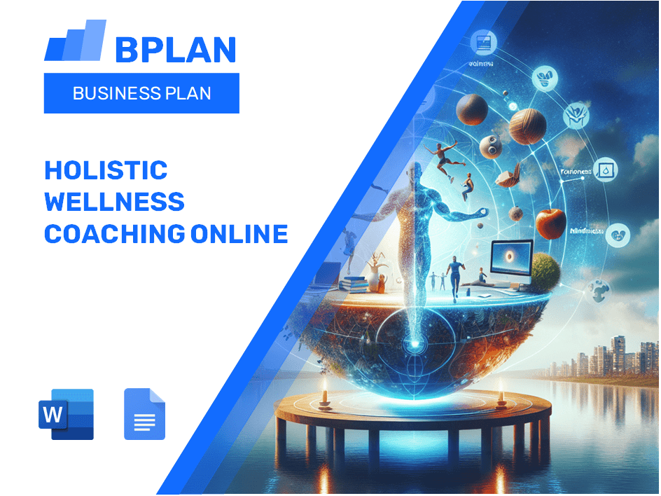 Holistic Wellness Coaching Business Plan Template