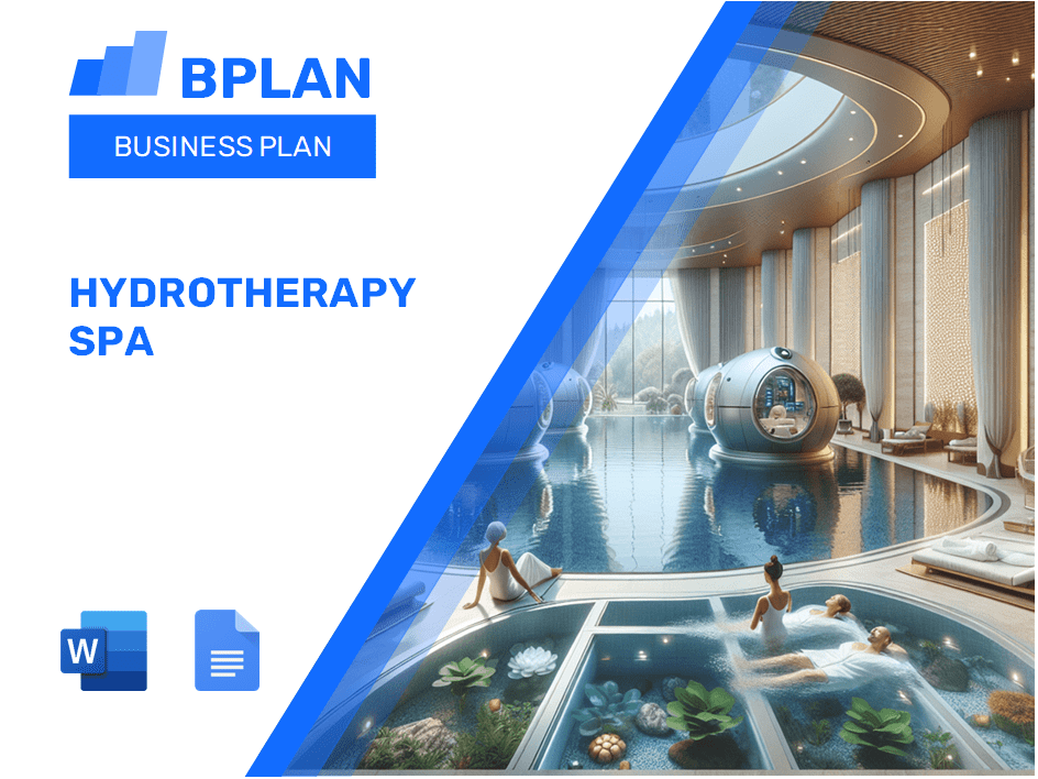 Hydrotherapy Spa Business Plan Template - BPlan AI