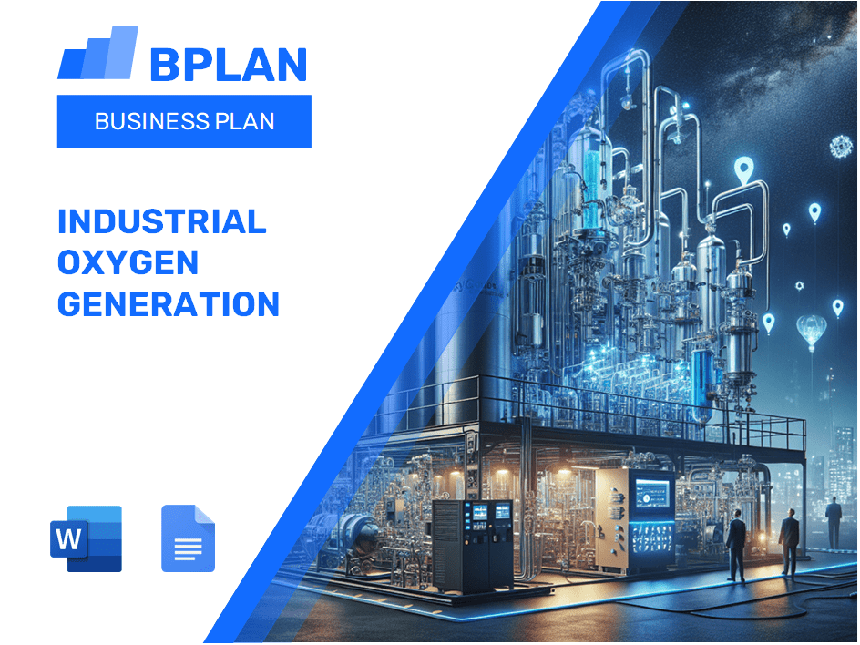 Industrial Oxygen Generation Business Plan Template
