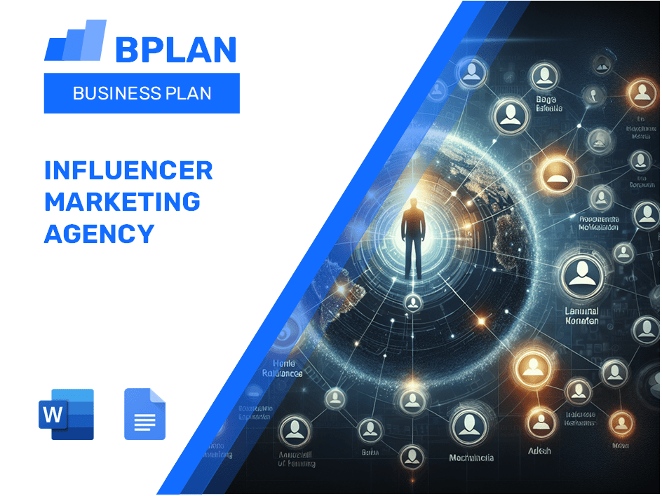 Influencer Marketing Agency Business Plan Template - BPlan AI