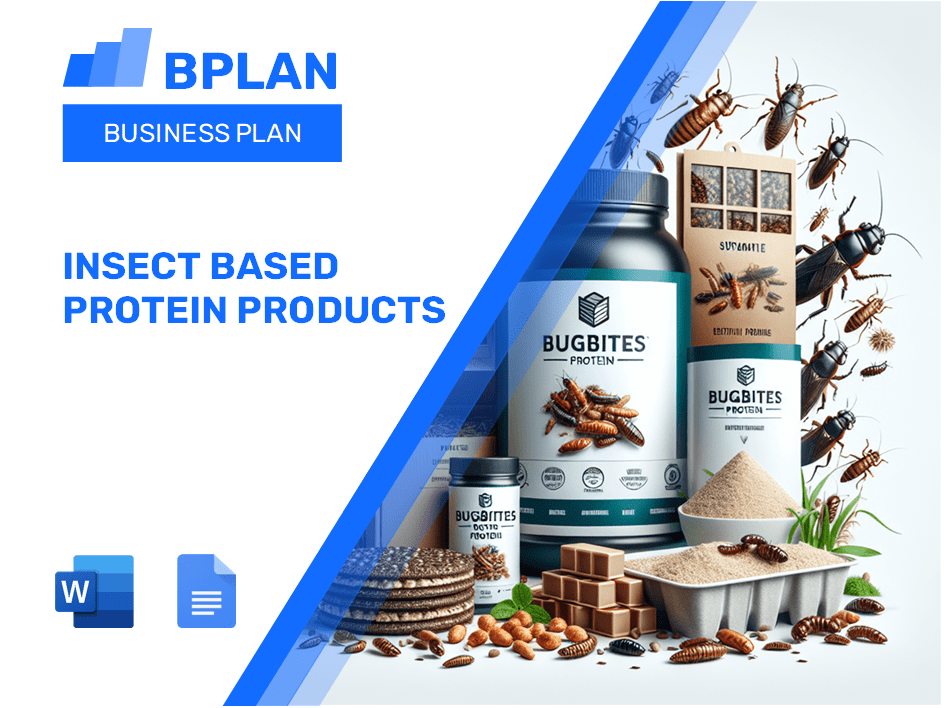 Insect Based Protein Business Plan Template - BPlan AI