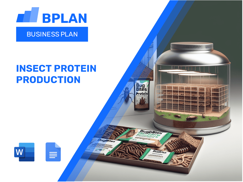 Insect Protein Business Plan Template (2024) - BPlan AI