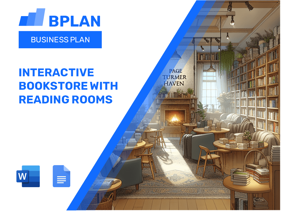 Interactive Bookstore Business Plan Template