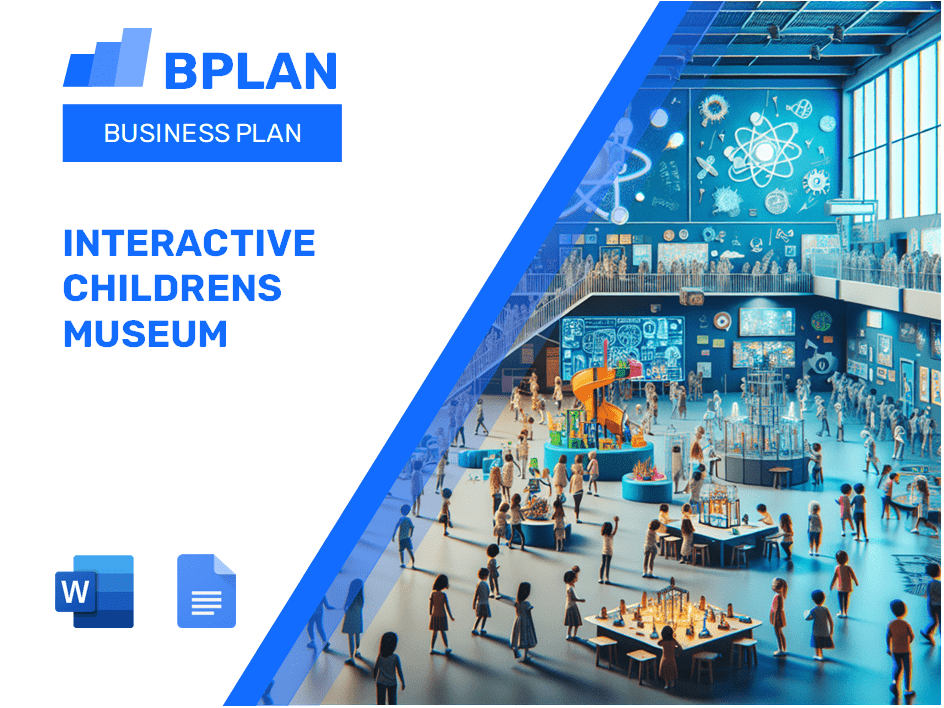 Childrens Museum Business Plan Template - BPlan AI