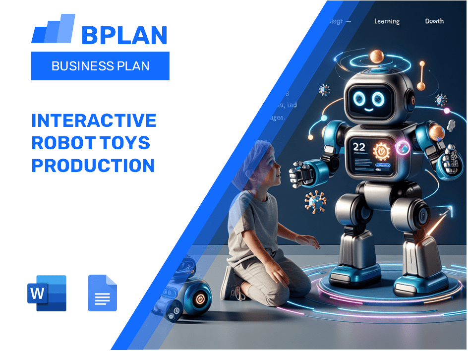 Interactive Robot Toys Production Business Plan