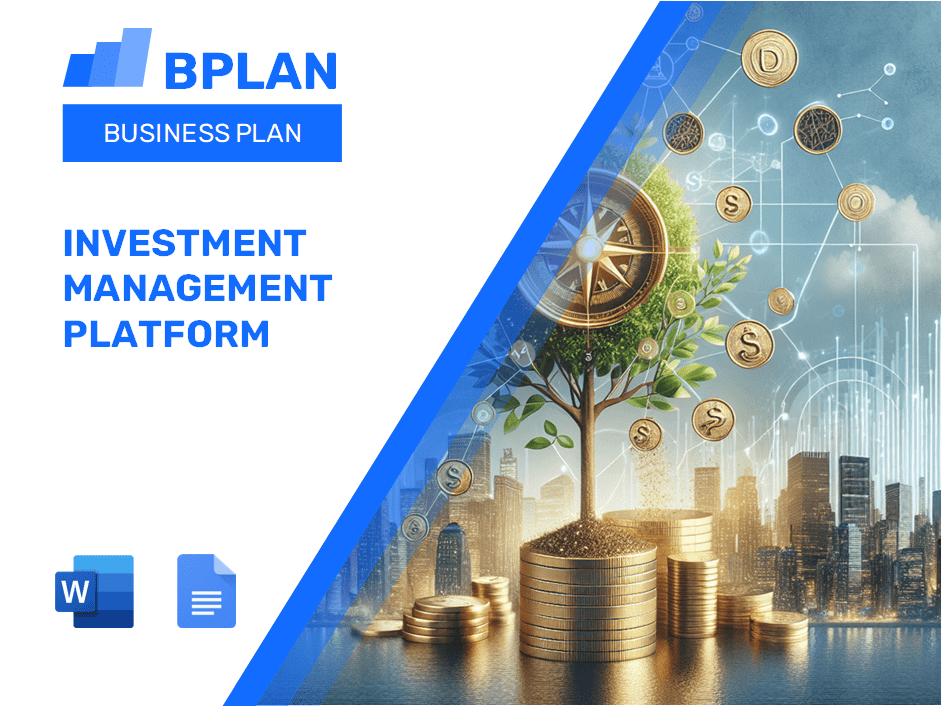 Investment Management Platform Business Plan Template - BPlan AI