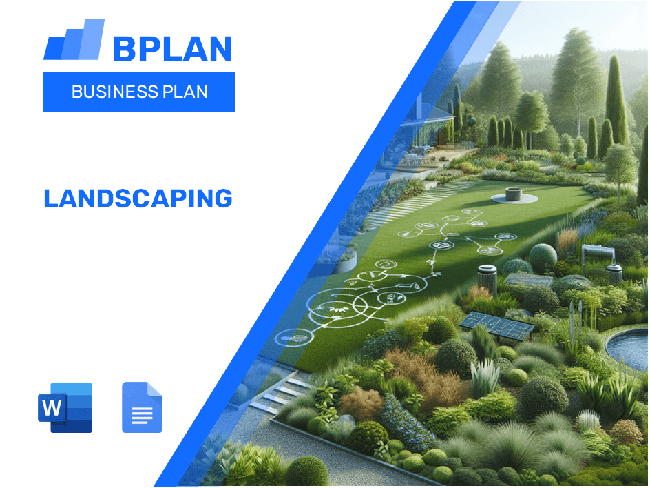 Landscaping Business Plan Template for 2024
