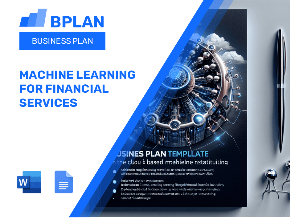 Machine Learning Business Plan - BPlan AI