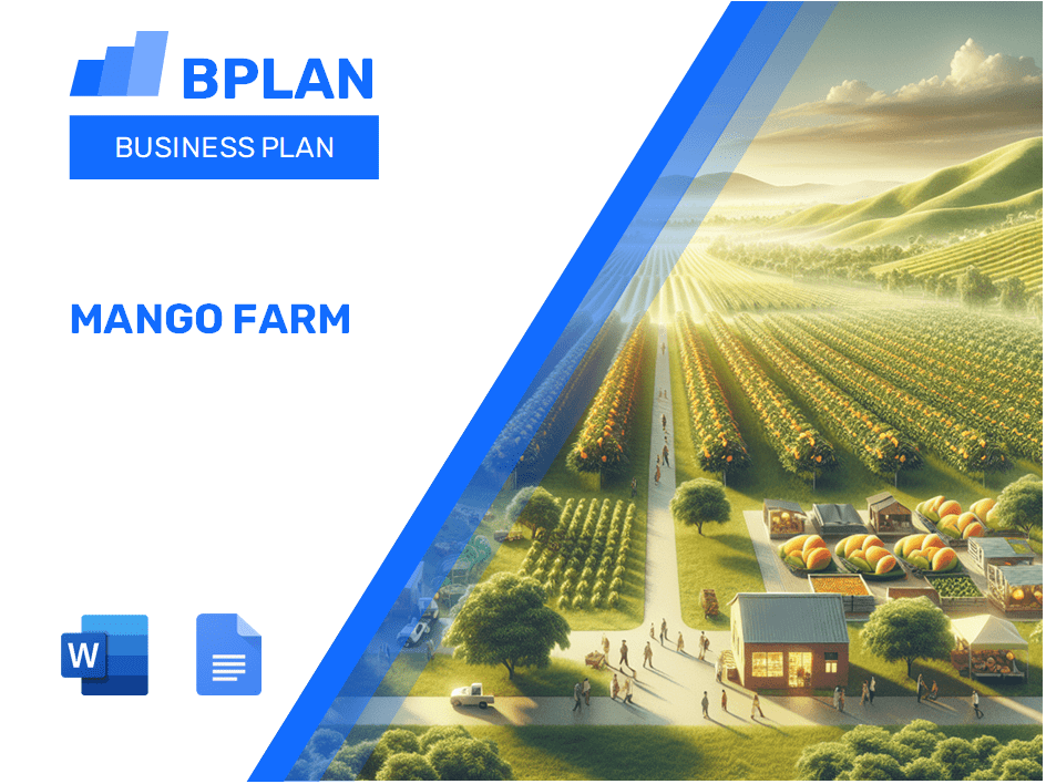 Mango Farm Business Plan Template