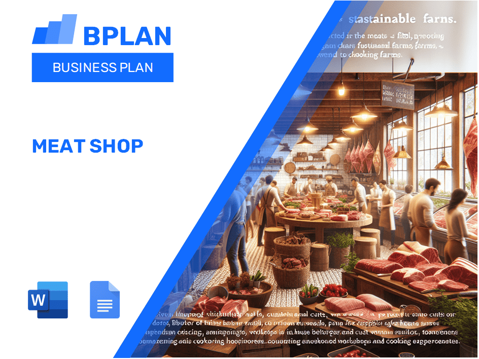 Meat Shop Business Plan Template & Example (2024)