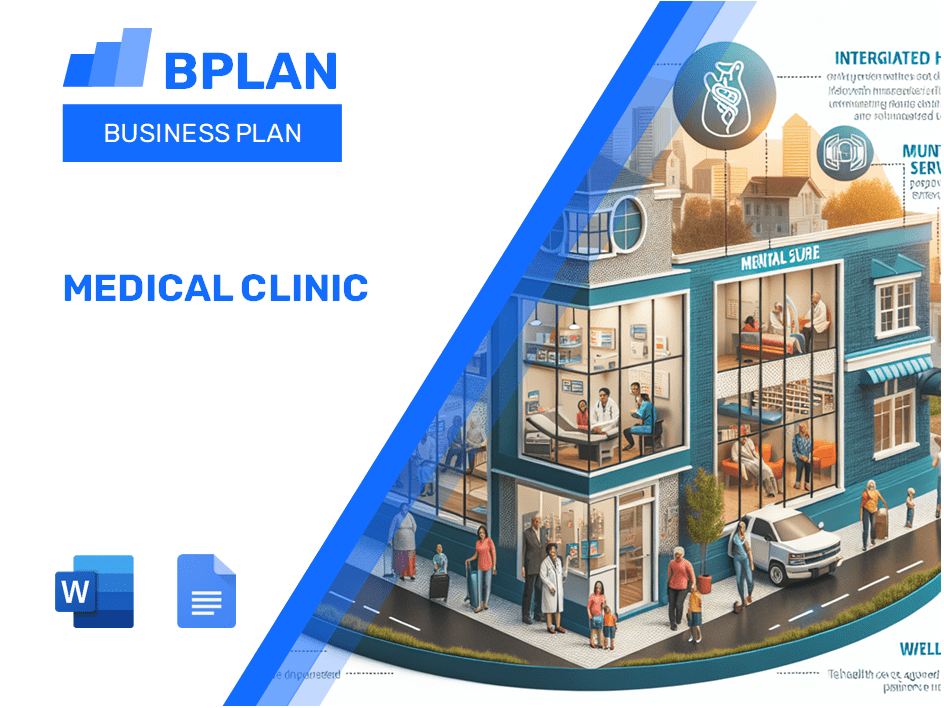 Medical Clinic Business Plan Template - BPlan AI