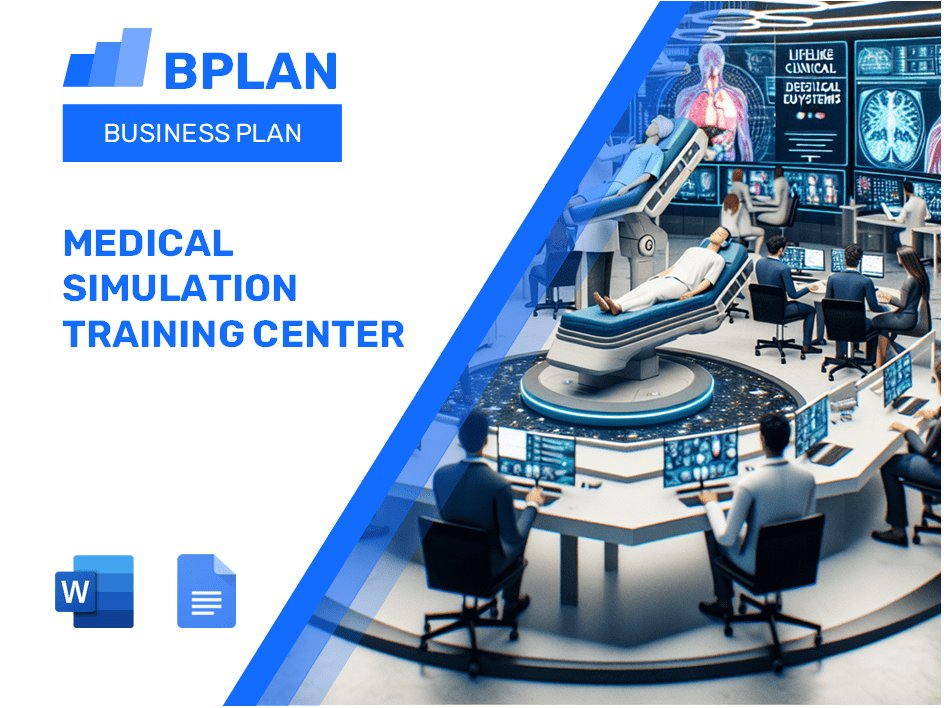 Medical Simulation Training Center Business Plan - BPlan AI